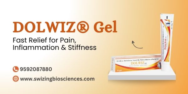 BEST DOLWIZ® Gel – Fast Relief for Pain, Inflammation & Stiffness no.1